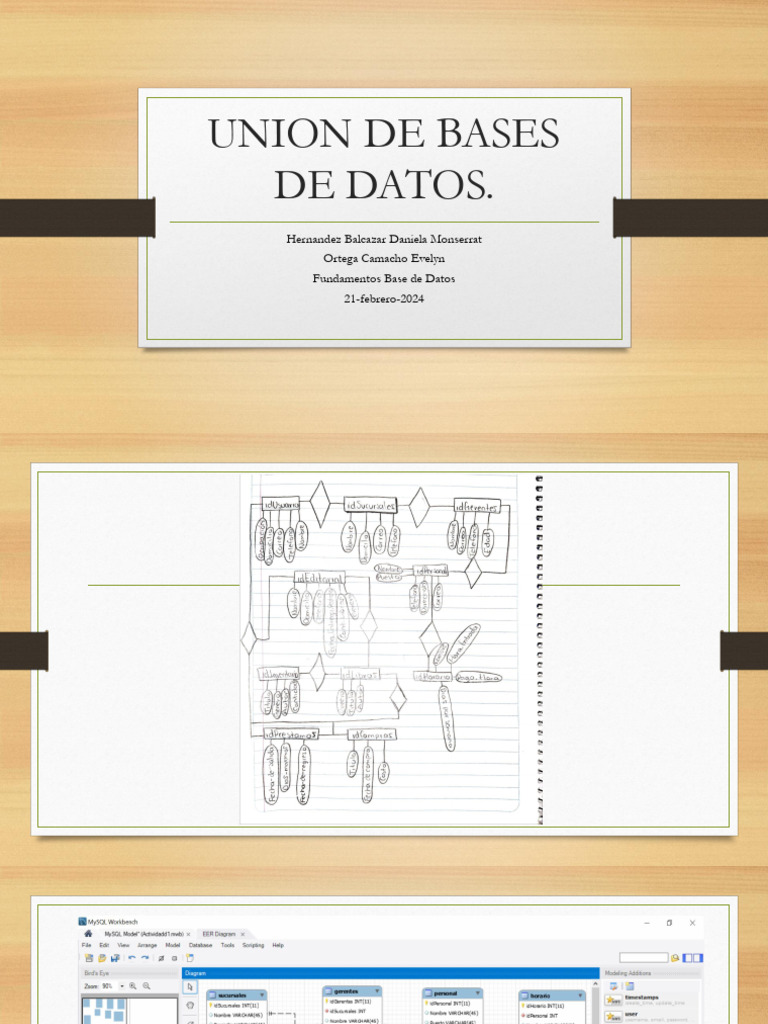 Unión de Bases de Datos: Fundamentos | PDF