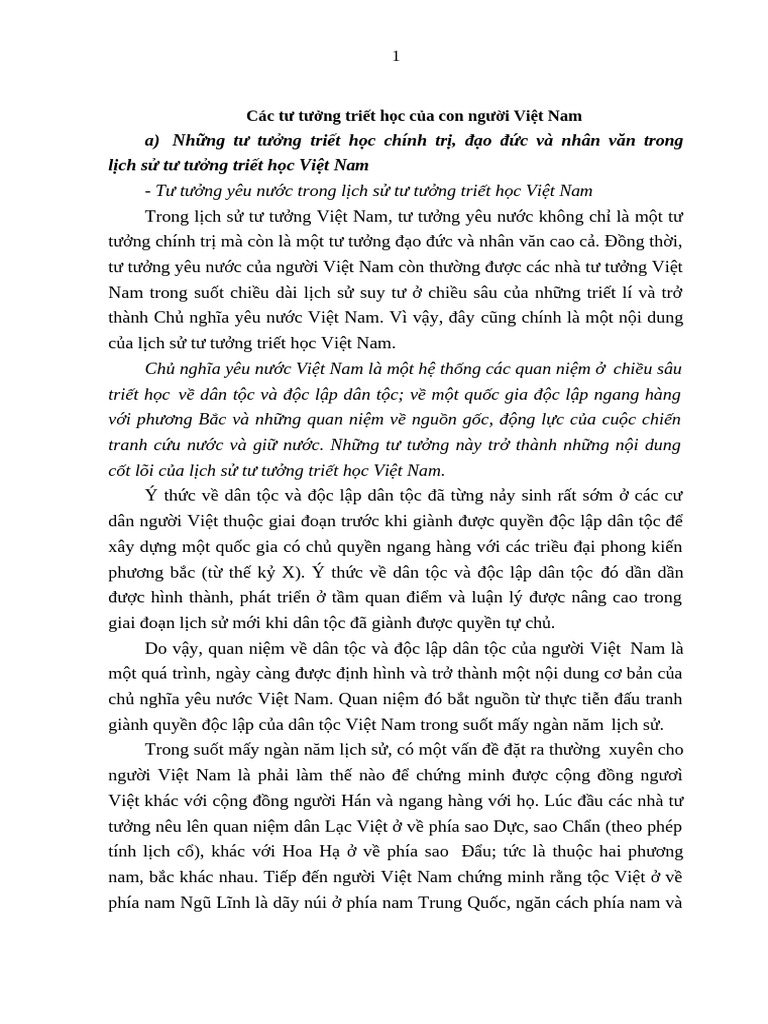 BT1. Triet hoc | PDF