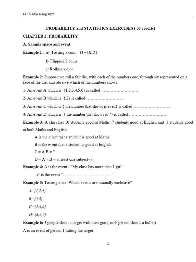 Prob Exercises Solution - Print | PDF | Wine