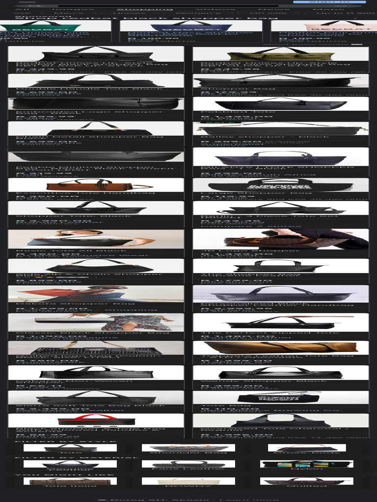 Redbat Black Shopper Bag - Google Shopping | PDF