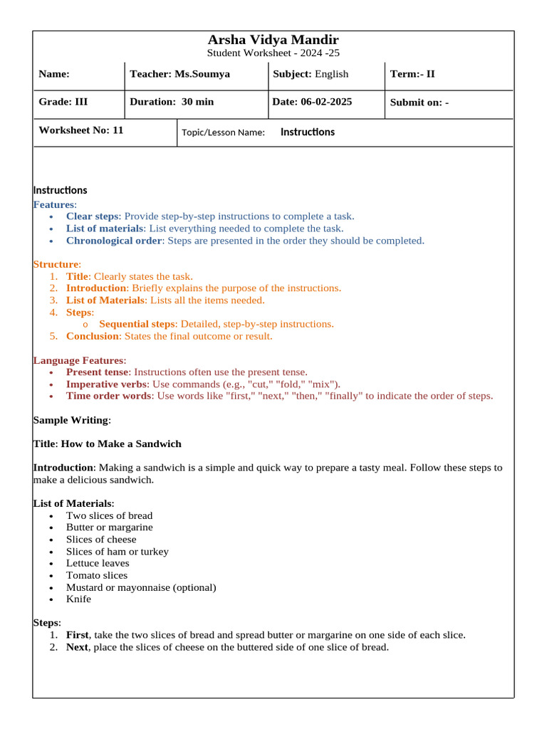 File - 1738817190 - GR 3 WS 11 Instructions | PDF