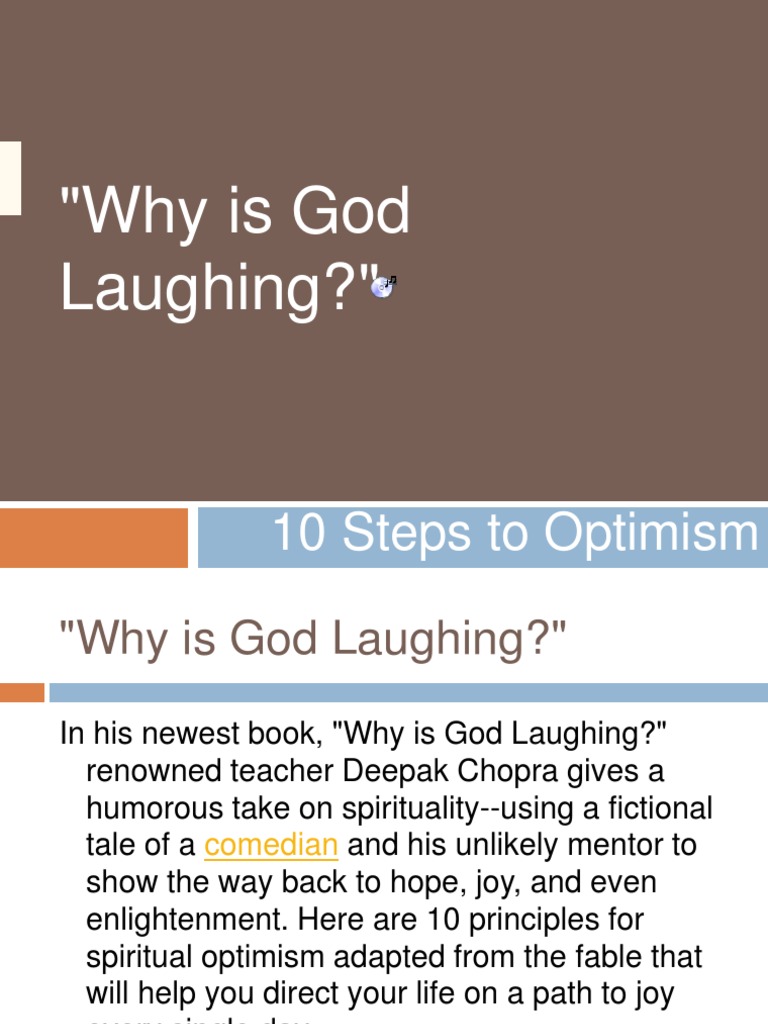 Why Is God Laughing | PDF | Soul | Cognitive Science
