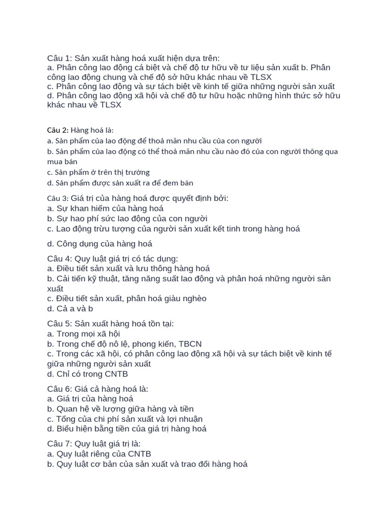 KTCT chuong 2-3 | PDF