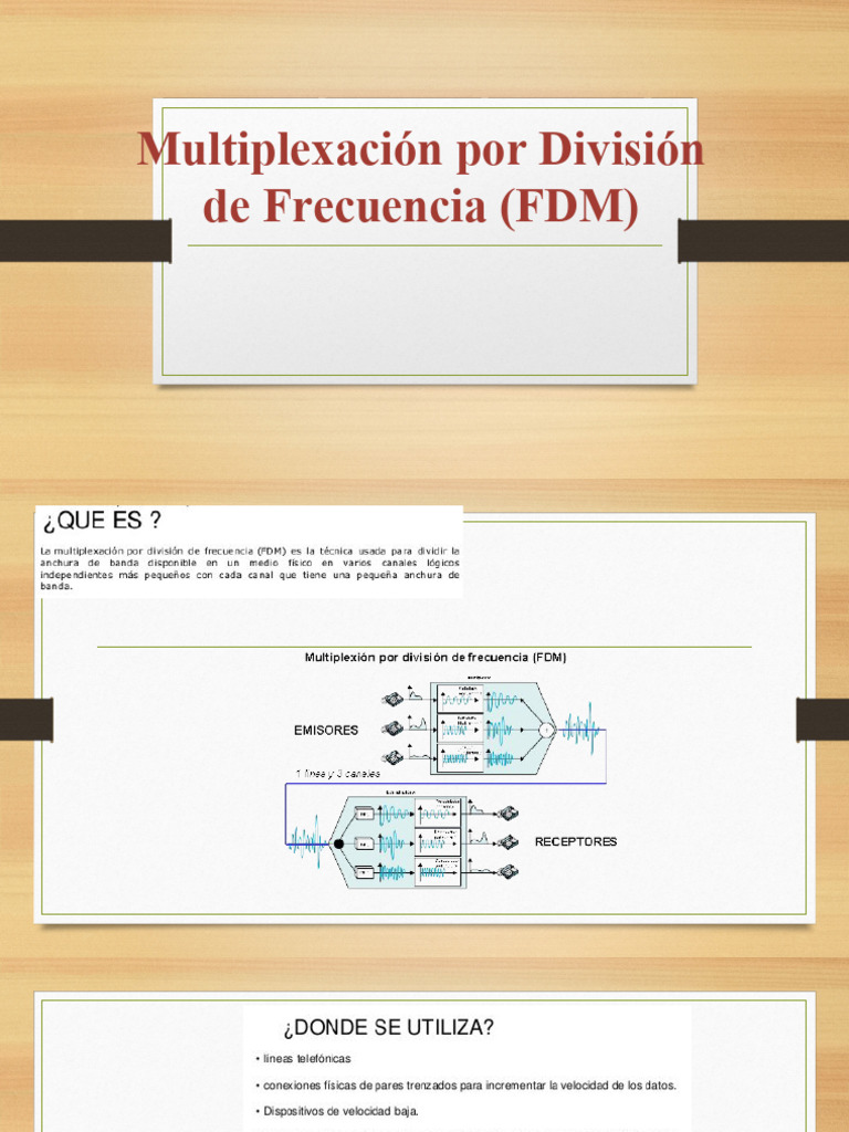 3 - Multiplexación Por División | PDF