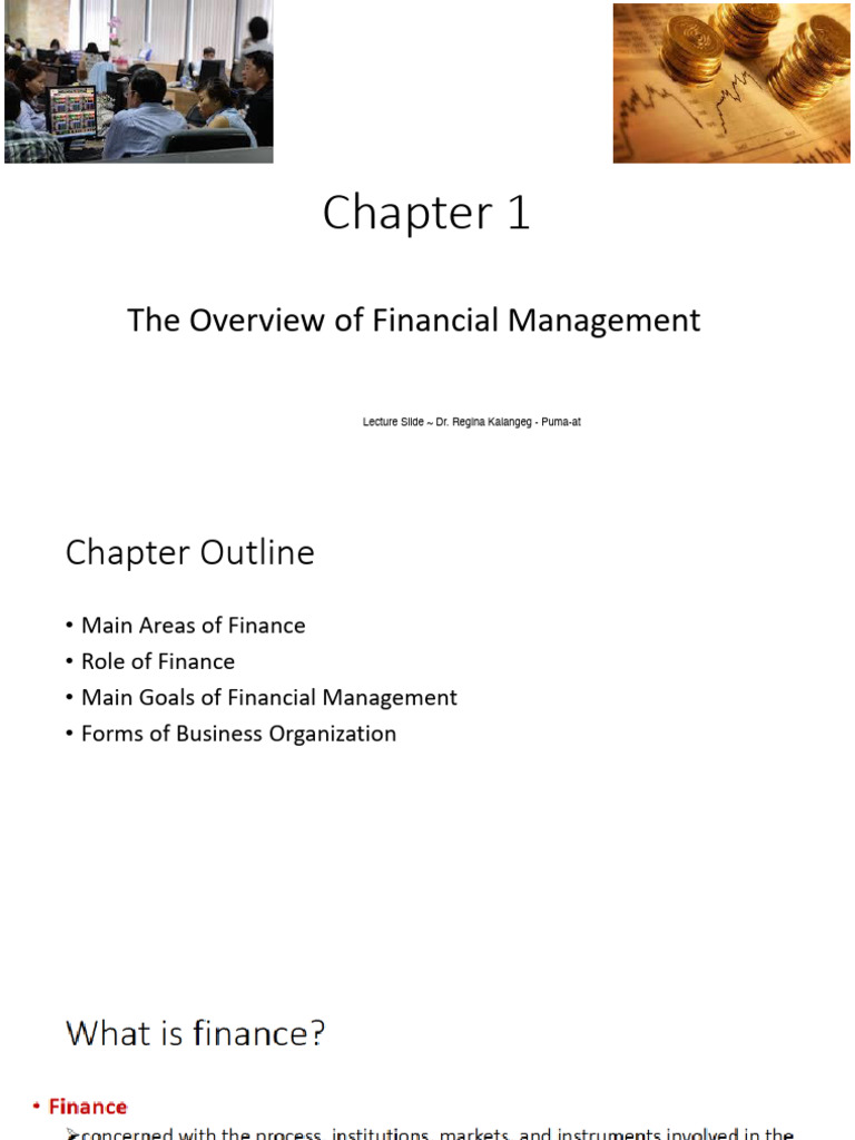 Chapter 1 - Overview of Financial Managment | PDF