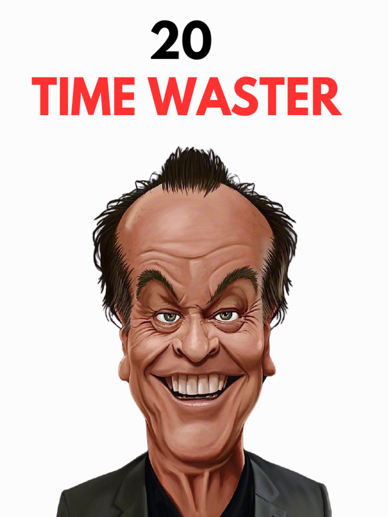 20 Common Time Wasters to Avoid | PDF