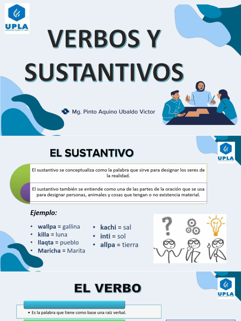 SUSTANTIVO_VERBO_EN_QUECHUA | PDF | Verbo | Sustantivo
