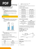Physics Notes PMT | PDF | Acceleration | Force