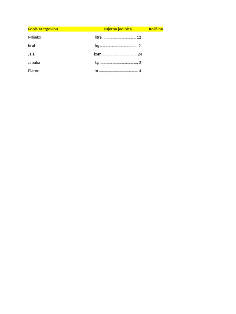 Tabulatori | PDF