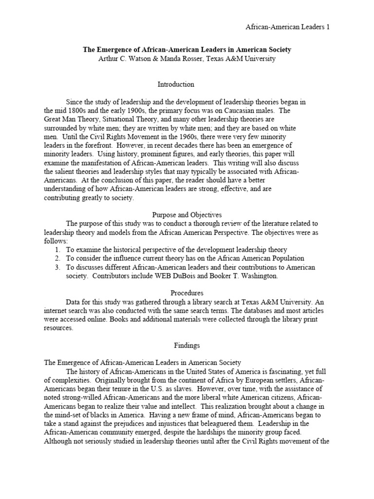 African ameican leaders | PDF | Fraternities And Sororities | Leadership