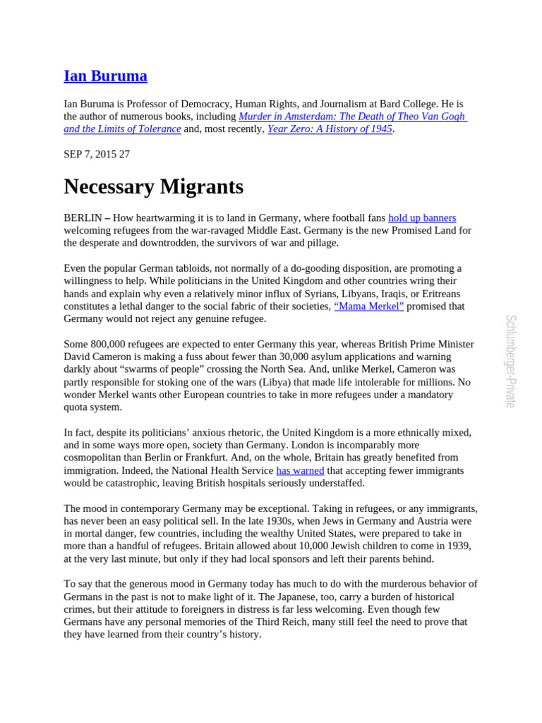 Various Articles | PDF | Asylum Seeker | Human Migration