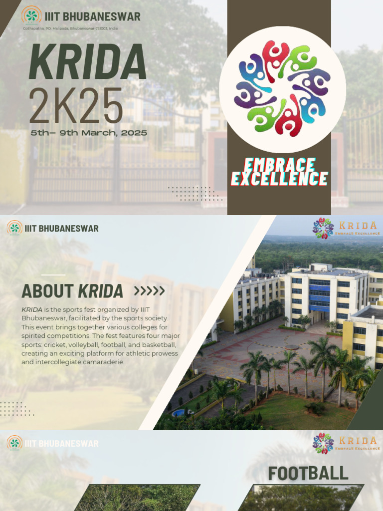 KRIDA Brochure - Compressed | PDF | Summer Sports | Sports