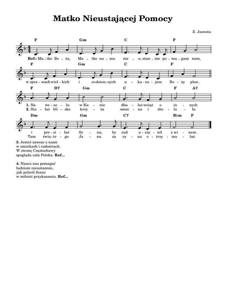 Matko Nieustającej Pomocy | PDF
