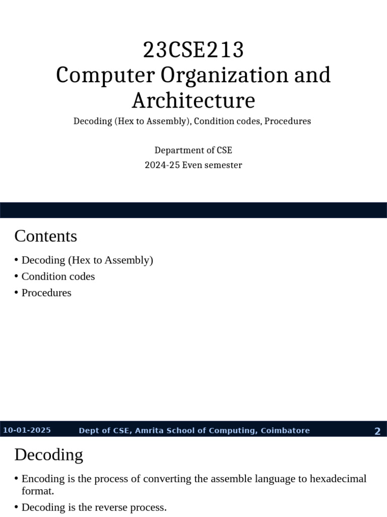LEGv8 Assembly Language Concepts | PDF | Pointer (Computer Programming ...