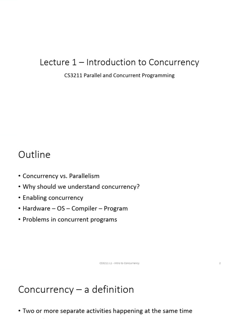 L1 Introduction Pdf Process Computing Concurrent Computing 5119
