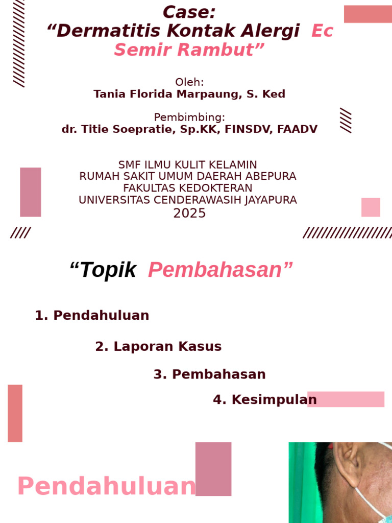Dermatitis Kontak Alergi | PDF