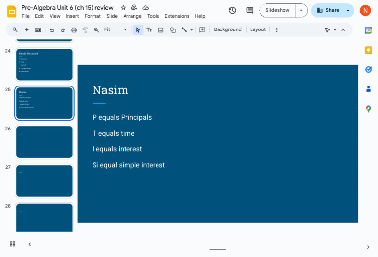 Pre-Algebra Interest Basics | PDF