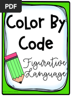 Figurative Language Color by Number | PDF | Linguistics