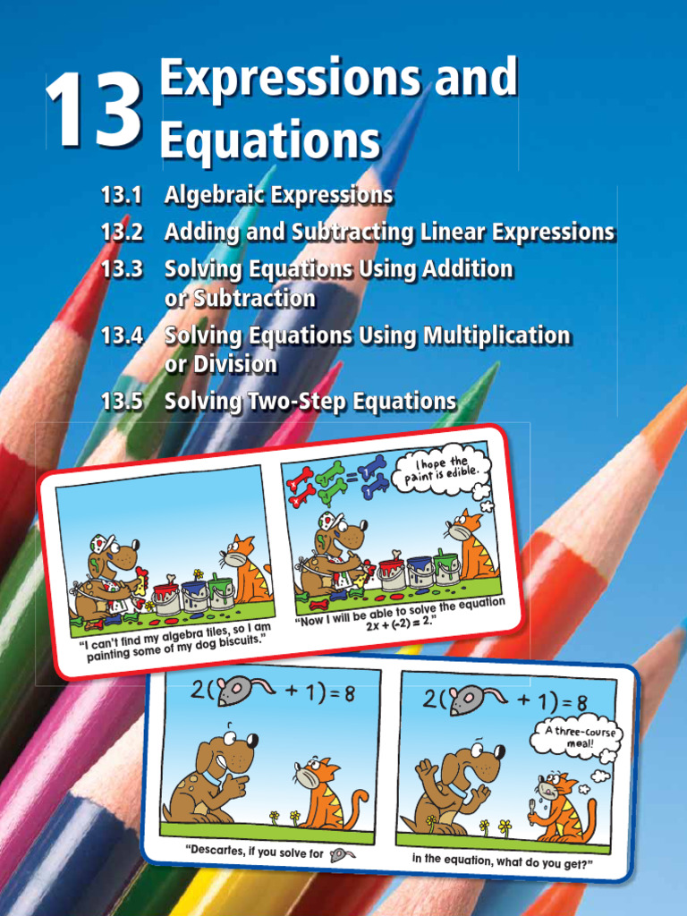 Pre-Algebra Big Ideas CH 13 Adv 1 Pe CH 13 | PDF | Subtraction | Algebra
