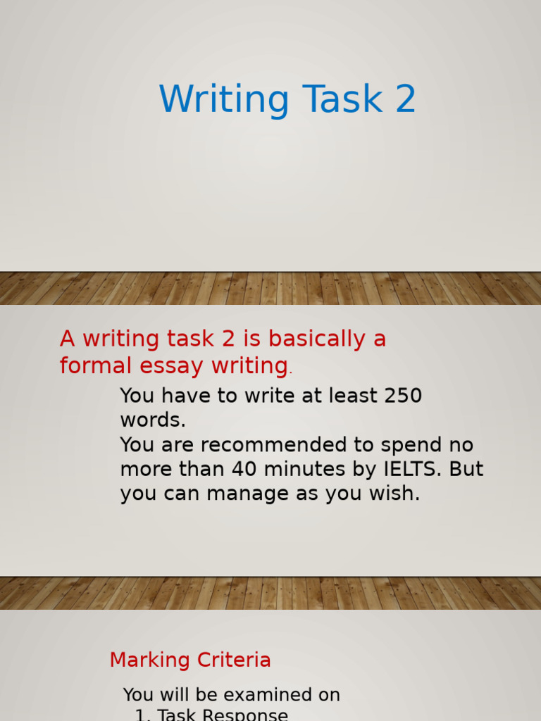IELTS Writing Task 2 Guide | PDF