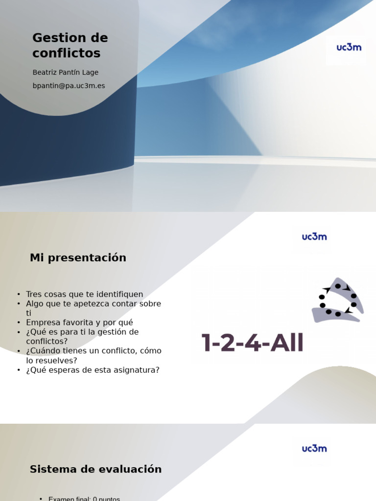 Gestión de Conflictos Uc3m | PDF | Empatía | Comunicación