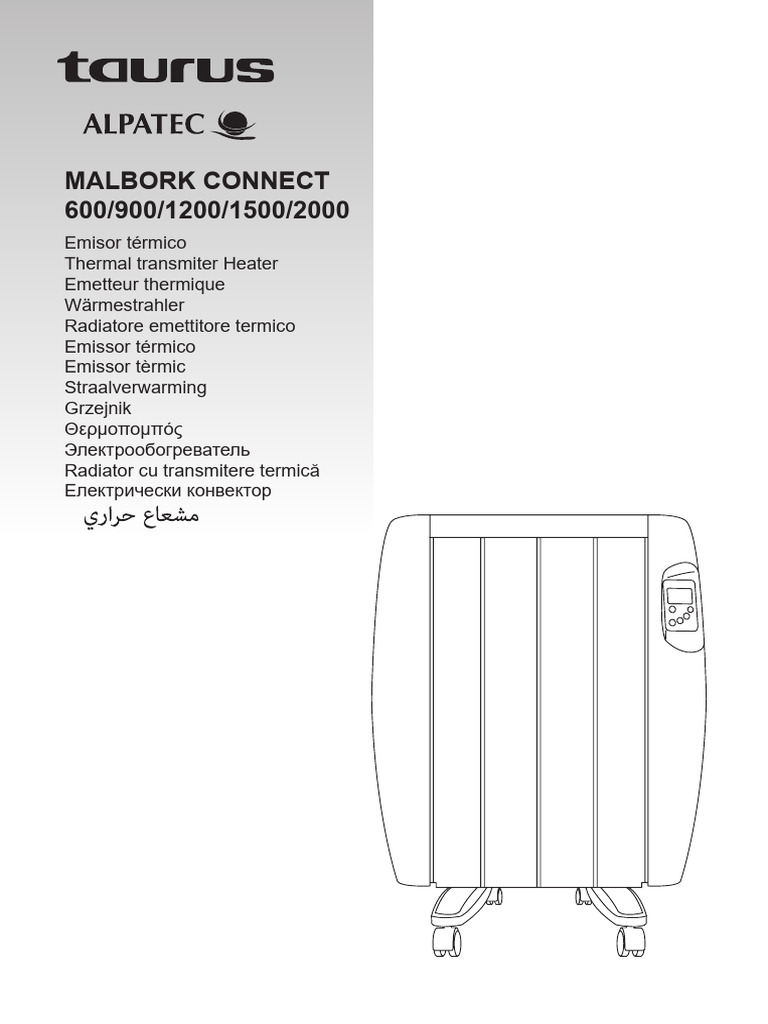 USER MANUAL Taurus Alpatec Malbork Connect 600- 900- 1200- 1500- 2000 | PDF | Cambiar | Bienes ...