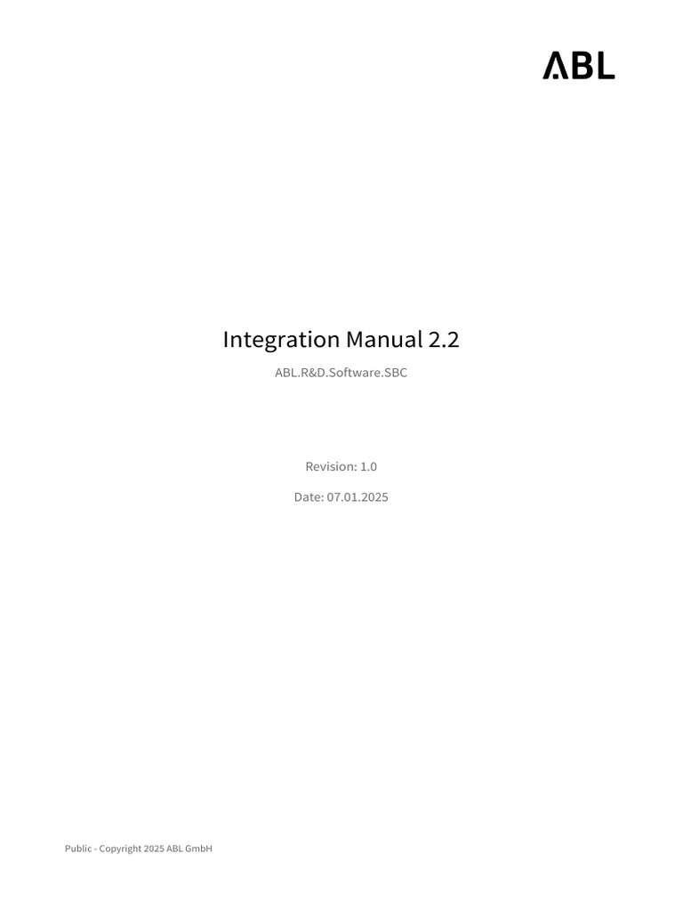 Integration Manual 2.2-r1.0 - 07.01.2025 | PDF | Transport Layer ...
