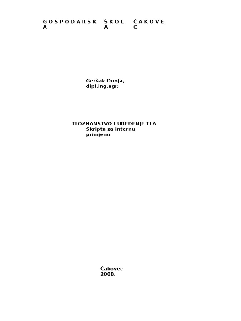 Agroteh Tloznanstvo 1-Raz | PDF