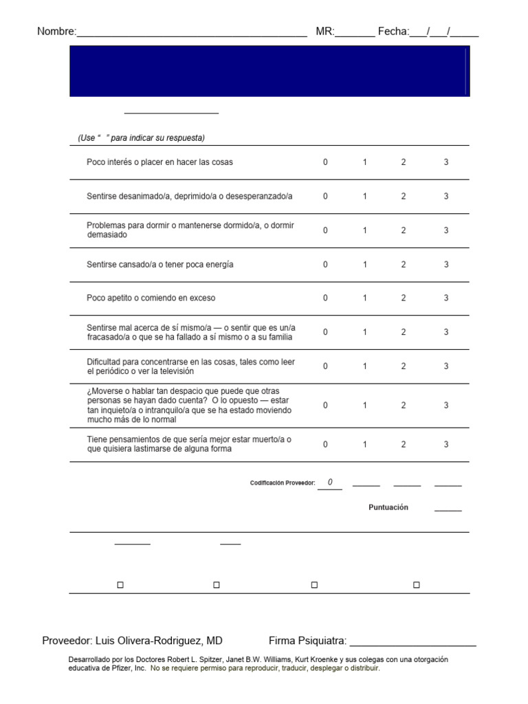 Adult Intake Screening Scales Spanish | PDF | La dependencia de sustancias | Drogas