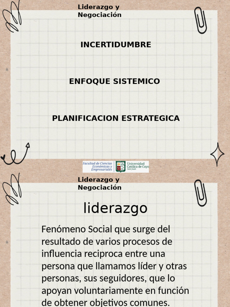 enfoque sistemico | PDF | Liderazgo | Planificación