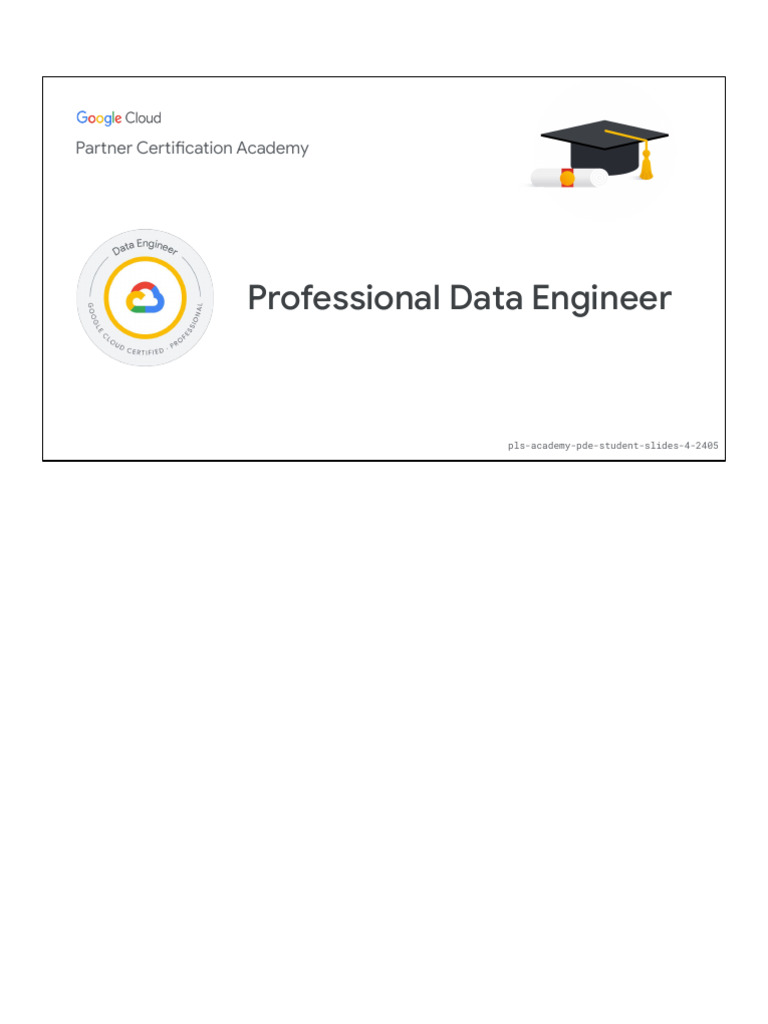 Google Cloud Data Engineering | PDF | Apache Spark | Map Reduce