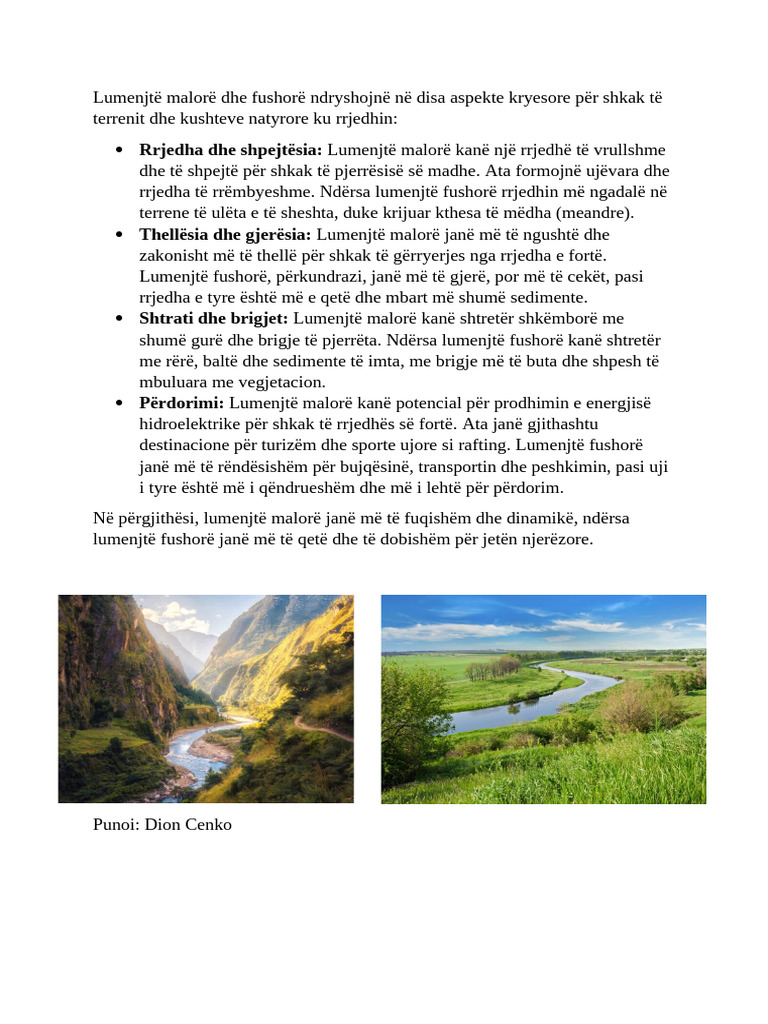 Informacion Per Lumenjte | PDF