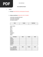 SK After-Activity Report Template | PDF