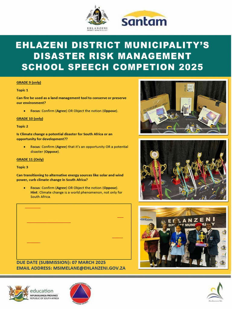 School Speech-Debate Competition Poster - Final | PDF