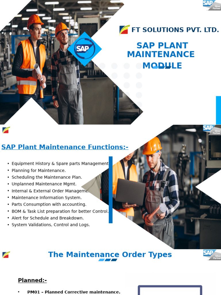 SAP Plant Maintenance Guide | PDF