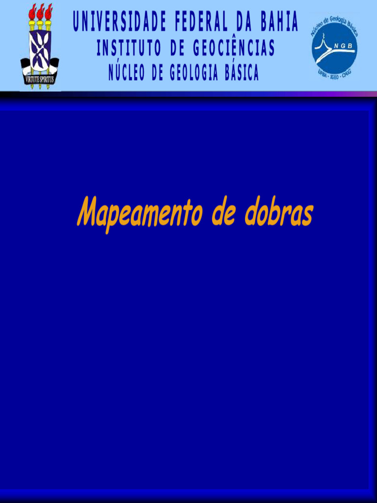 Aula 3 4 Mapeamento de Dobras | PDF | Geometria | Geologia