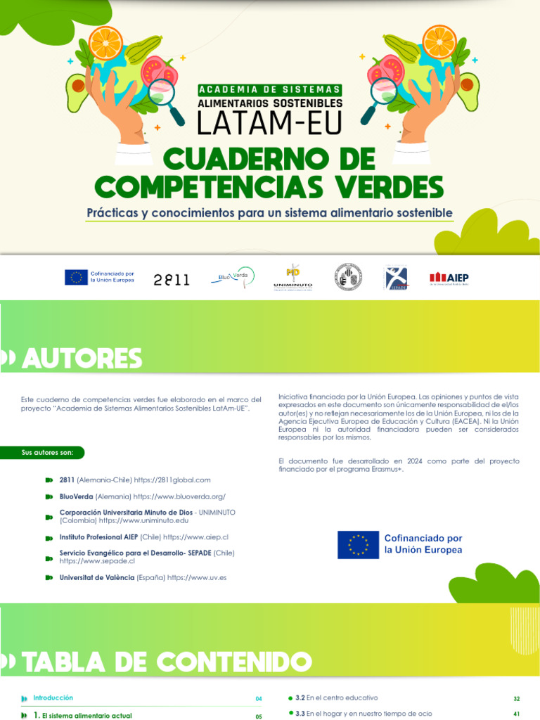 Para Compartir - Cuaderno de Competencias Verdes | PDF | Agricultura ...