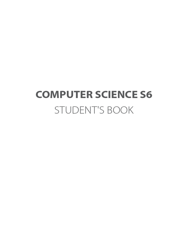 Computer Science S6 SB | PDF | Encryption | Antivirus Software