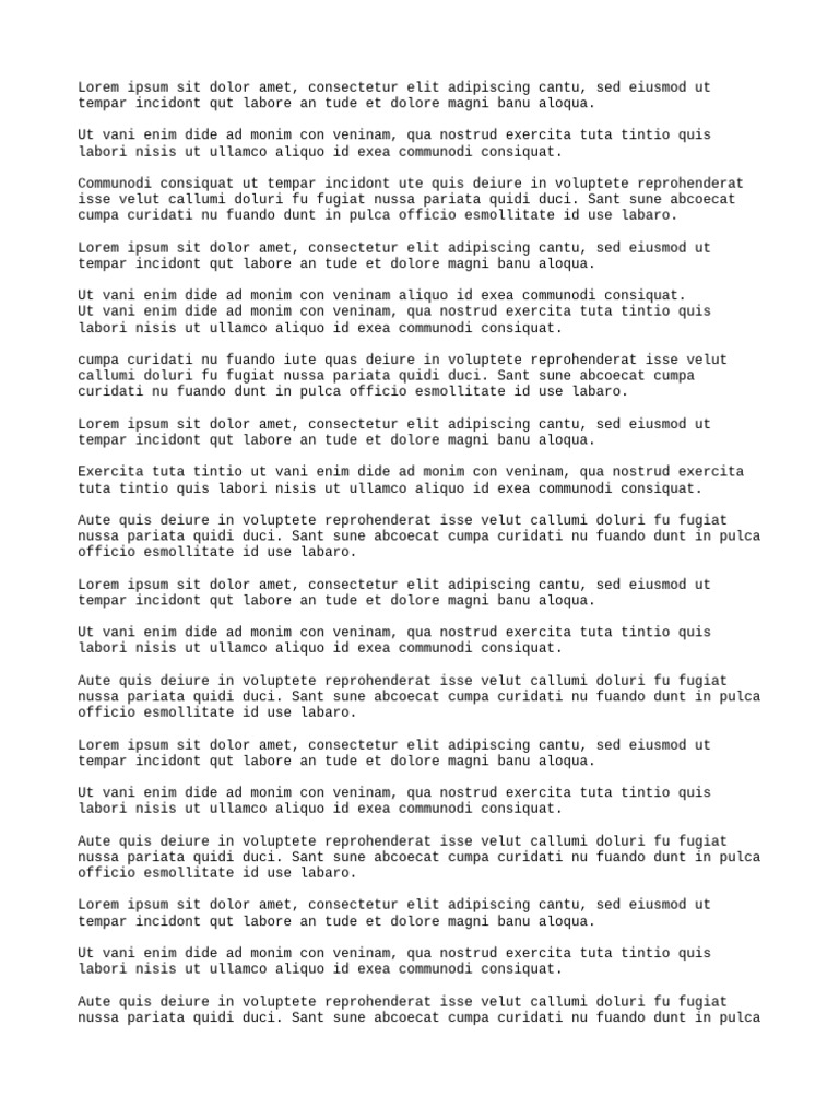 Ipsum Lorem 6 B | PDF