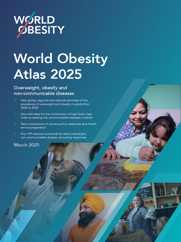 World Obesity Atlas 2025 Insights | PDF | Non Communicable Disease ...