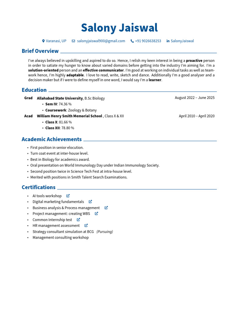 Best Ats Template | PDF