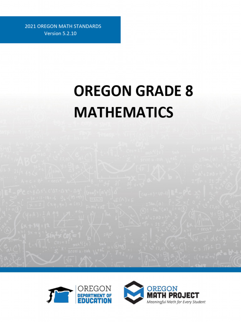 2021 Grade 8 Mathematics | PDF | Equations | Mathematics