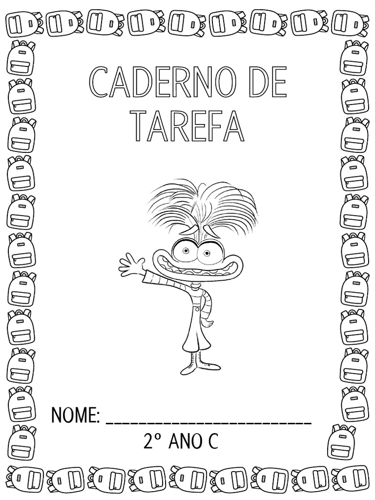 Capa Caderno De Tarefa 2c | Pdf