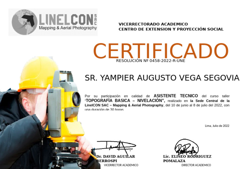 cert, topografo | PDF