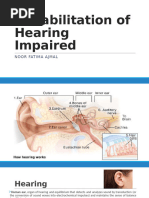 Paracusis Willisii in Otosclerosis Explained | PDF | Hearing Loss | Hearing