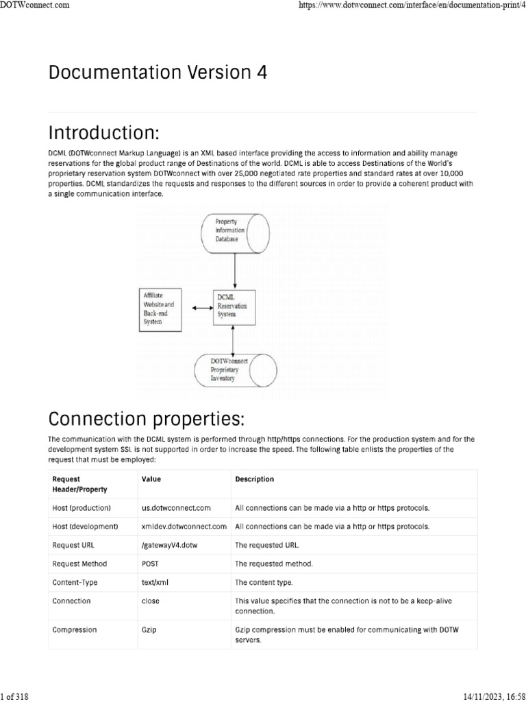 DOTWconnect API Documentation Guide | PDF | Cybercrime | Applications ...