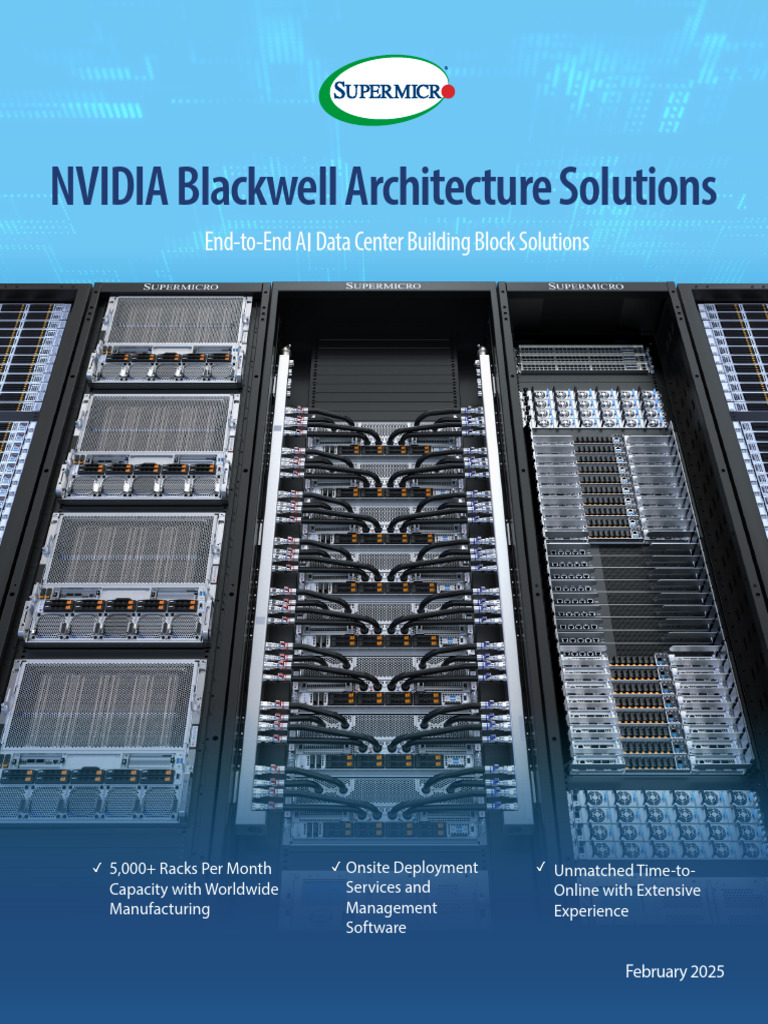 Brochure NVIDIA Blackwell Solutions | PDF | Graphics Processing Unit ...