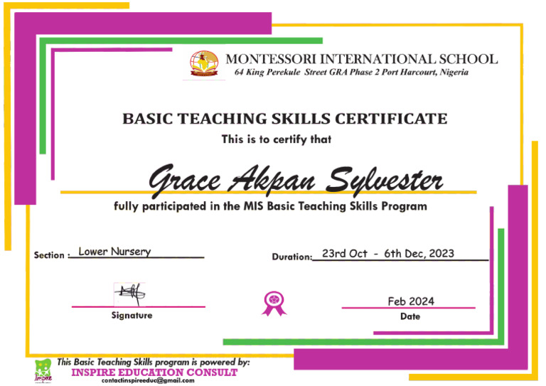 Grace Akpan Sylvester | PDF