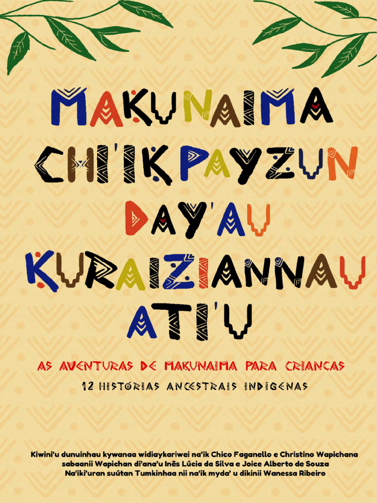Wapichana as Aventuras de Makunaima Para Criancas | PDF | Incêndios ...