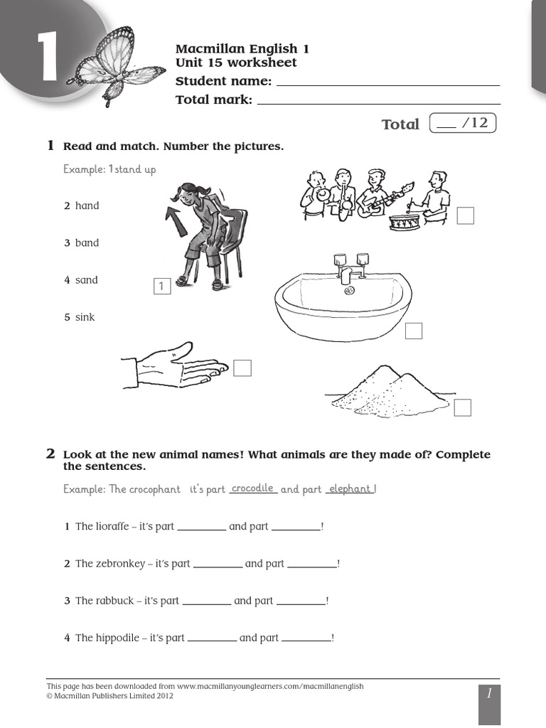 Kids Exercises 8 10 | PDF